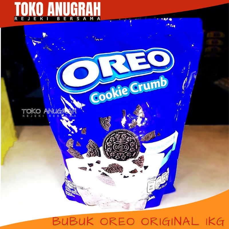 Jual Oreo Cookie Crumb Original Bubuk Oreo 1Kg | Shopee Indonesia