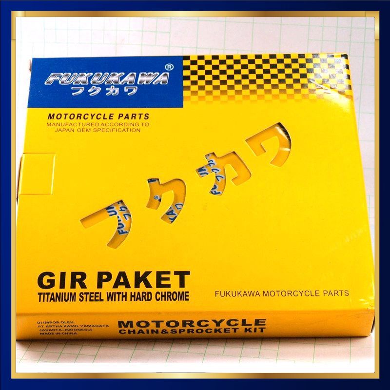 Jual Fukukawa Gear Paket Set 2 Sparepart Original Oem Suku Cadang Motor ...