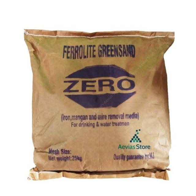 Jual Filter Saringan Air, Media Filter Ferrolite Greensand 25kg (zak ...