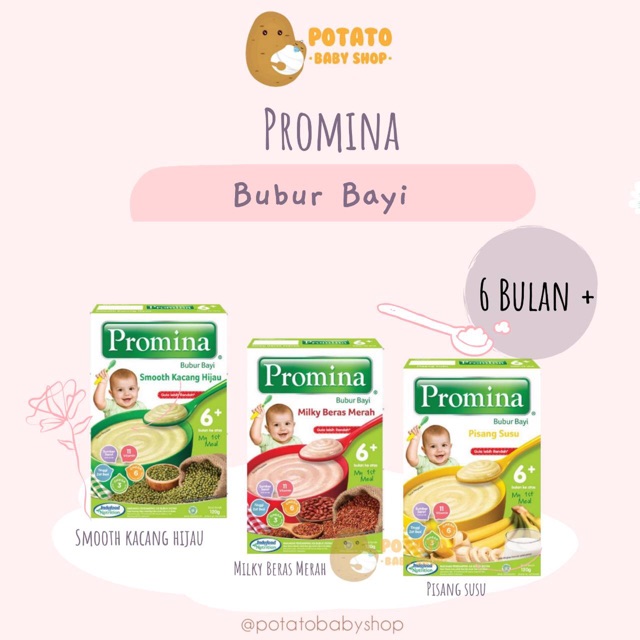 Jual Promina Bubur Bayi Cereal - Makanan Bayi | Shopee Indonesia