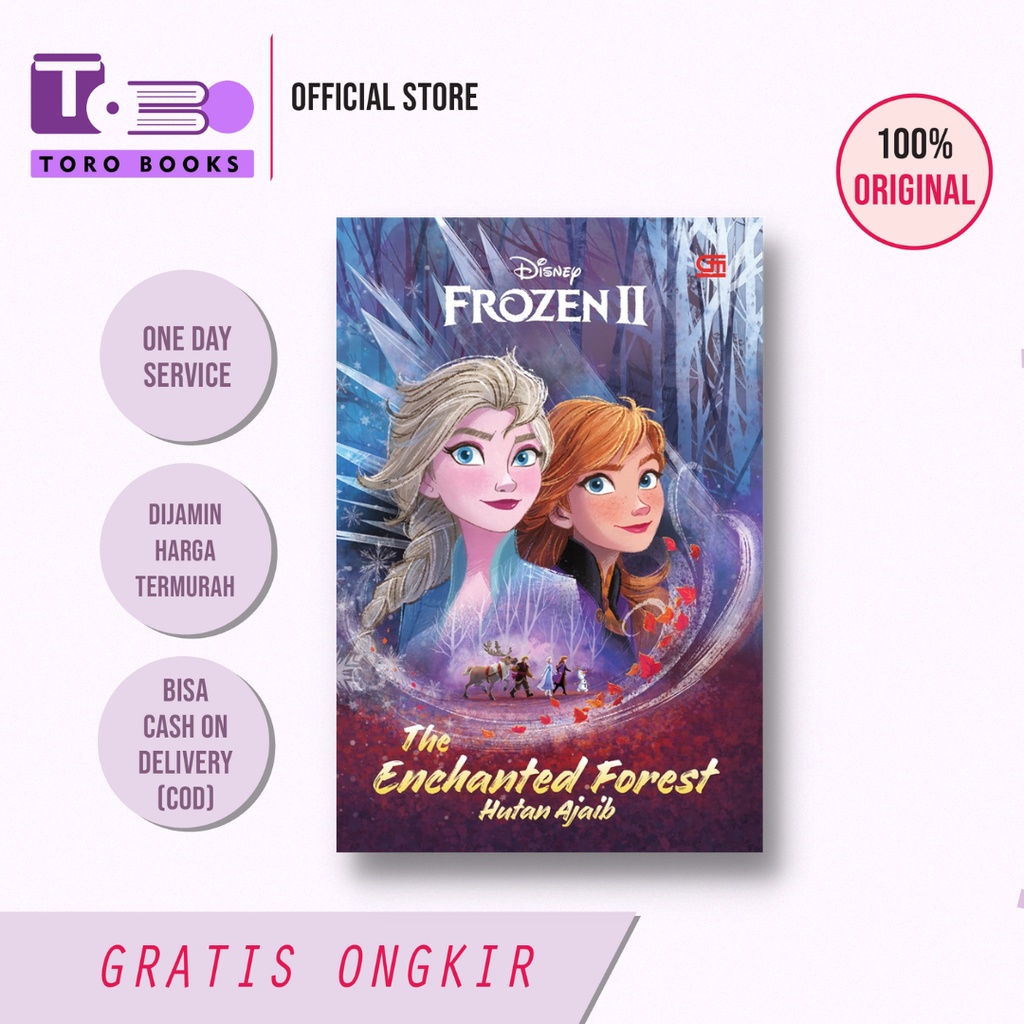 Jual Buku cerita anak, FROZEN II perjalanan menakjubkan// hutan ajaib ...