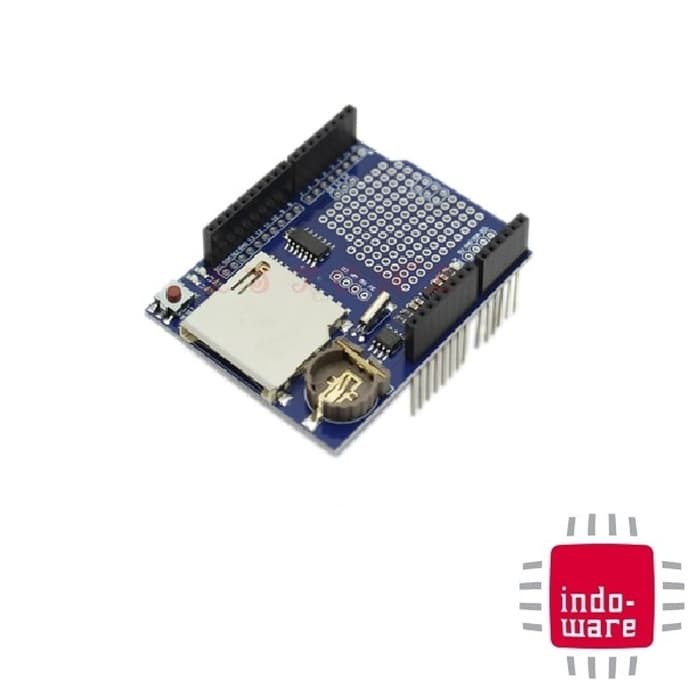 Jual Segera Miliki Arduino Data Logging Shield Sd Card RTC Shield ...