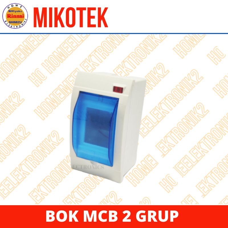 Jual BOX MCB 2 GROUP / RUMAH MCB 2 GRUP MIKOTEK ( J/ct/se ) | Shopee ...