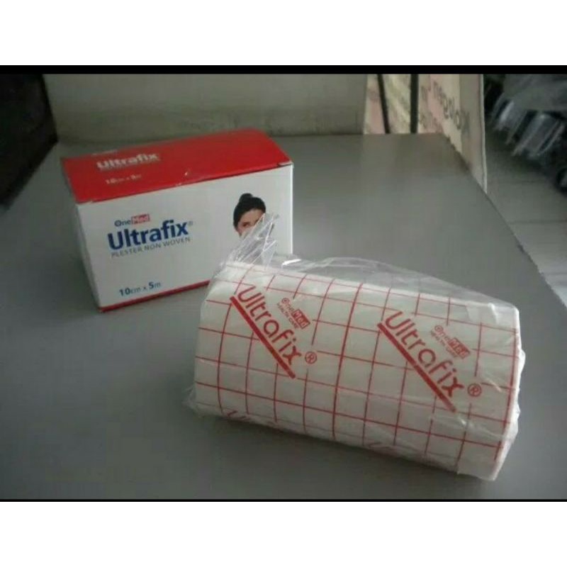 Jual plester ultrafix perekat perban 10 cm x 5 m | Shopee Indonesia