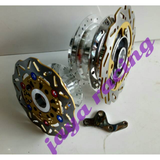 Jual Tromol ninja r ninja rr 1set depn blkng warna crome plus cakram ...