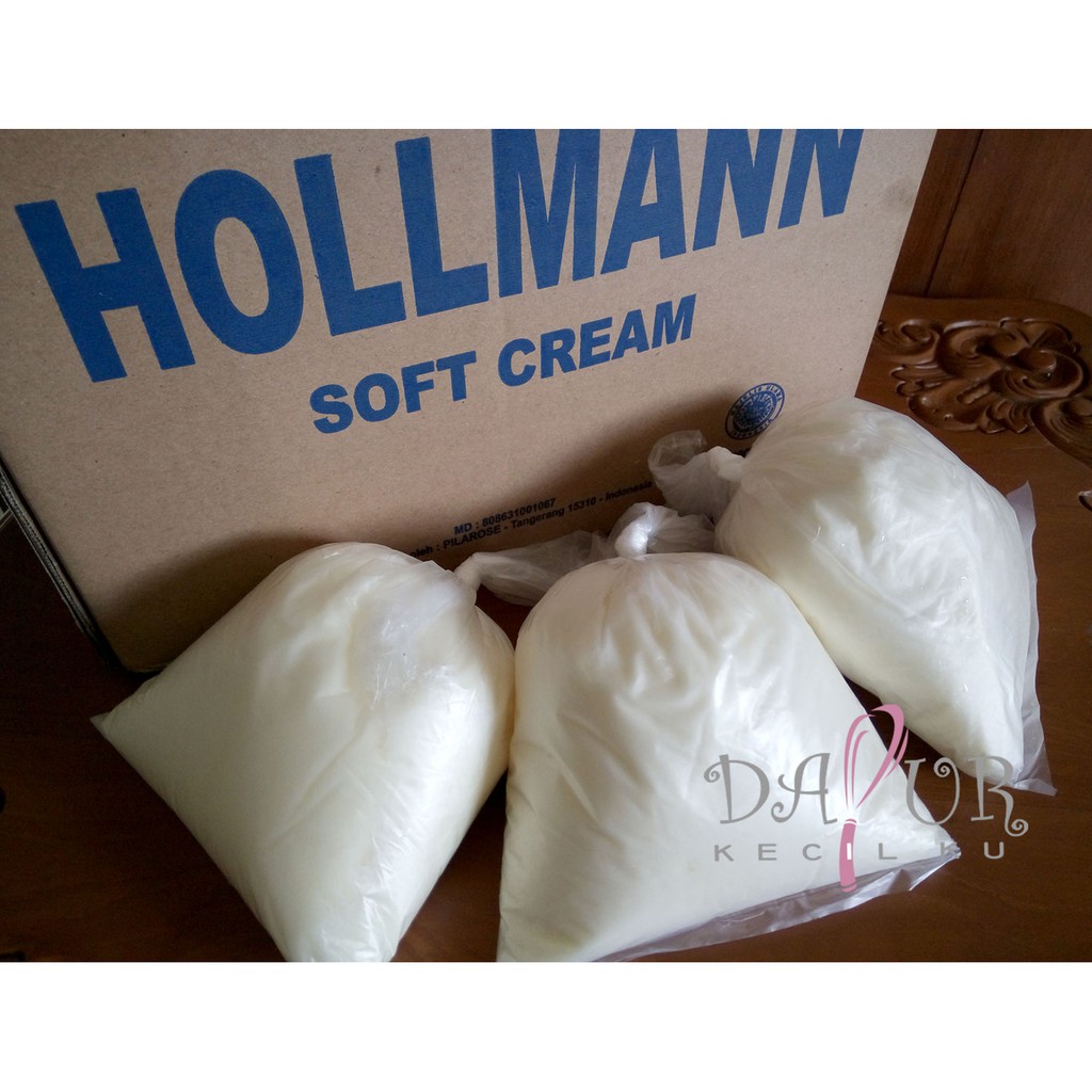 Jual Hollmann soft cream 500 gram Repack / hollman / holman 500gr ...