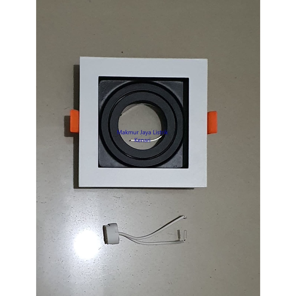 Jual Housing Kap Lampu Mr16 Halogen Downlight Spotlight Inbow Plafon Kotak | Shopee Indonesia