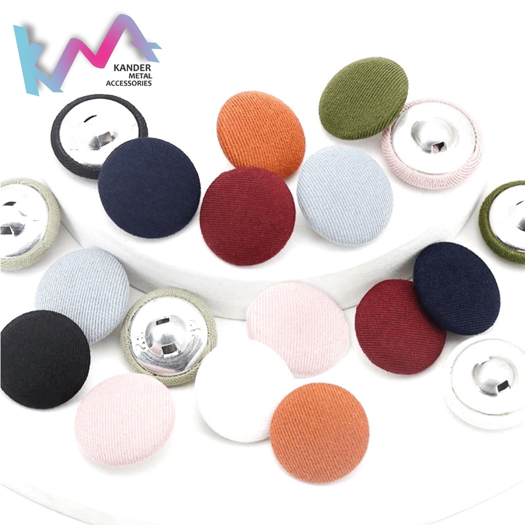 Jual KANDER Kancing Jamur Bungkus Kain Kemeja Gamis CP-#9 | Shopee ...