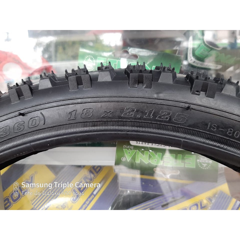 Jual Ban Luar Sepeda Anak BMX MINI CITY BIKE ukuran 18 x 2.125 HITAM MERK BEAR | Shopee Indonesia