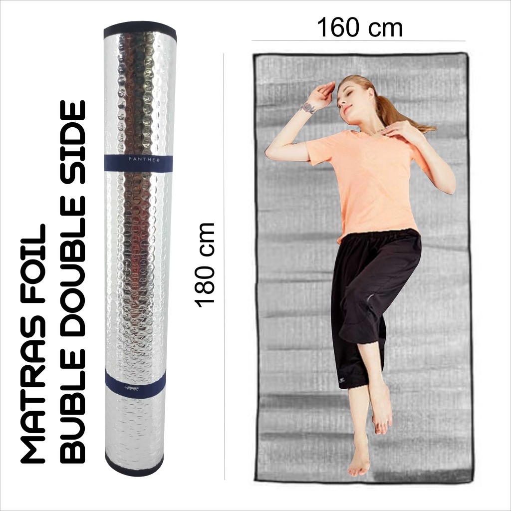 Jual matras alumunium foil double side 120 x 180 cm | Shopee Indonesia