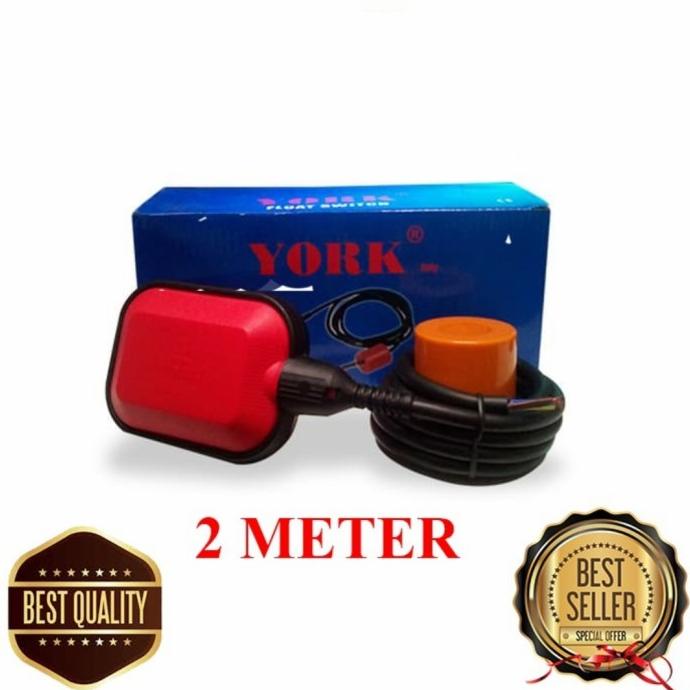 Jual FLOATING FLOAT SWITCH YORK RADAR KABEL 2M/RADAR PELAMPUNG AIR YORK ...