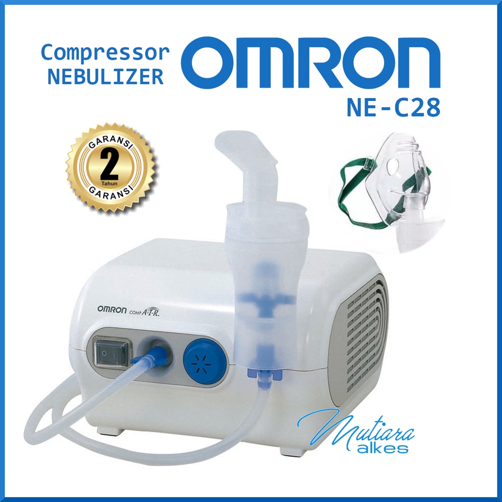 Jual [Free Ongkir] NEBULIZER OMRON NE-C28 ORIGINAL / ALAT UAP NEBULIZER / ALAT BANTU PERNAFASAN ...