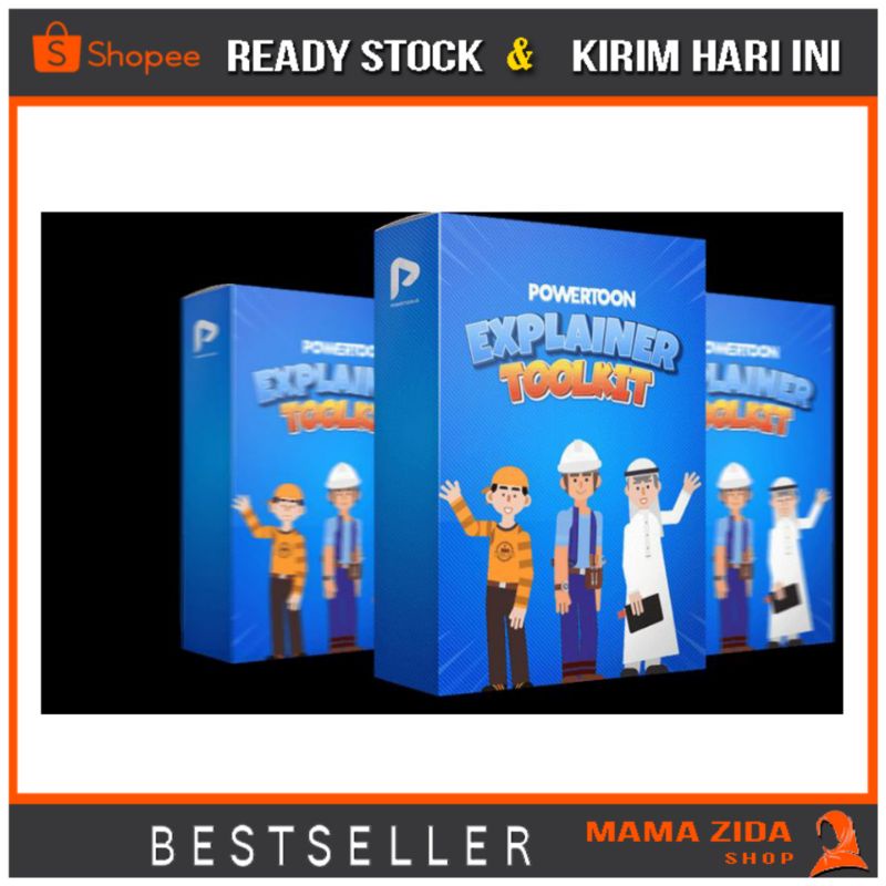 Jual PowerToon Explainer Toolkit | Shopee Indonesia