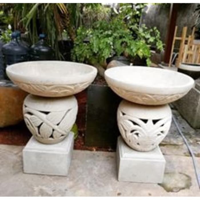 Jual Pot Teratai Ukir Bali Mewah | Shopee Indonesia