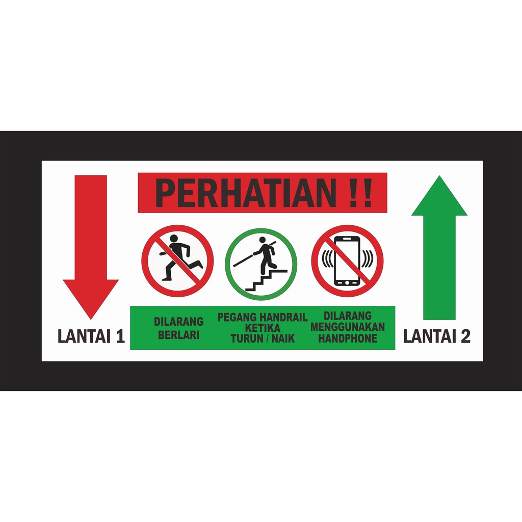 Jual Acrylic rambu 05 | Shopee Indonesia