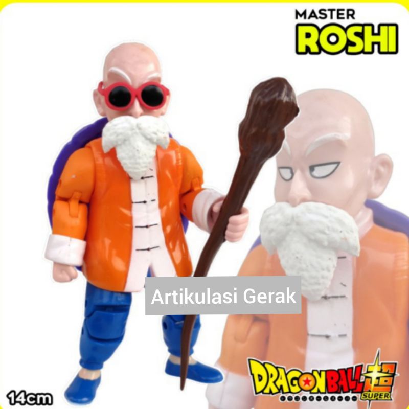 Jual Master Roshi figure Jin kura kura dragon ball sungoku | Shopee ...
