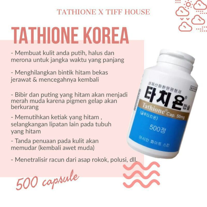 Jual Tathione 120 Capsule | Shopee Indonesia