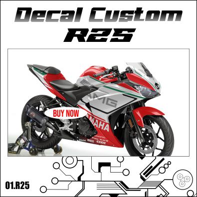 Jual DECAL STIKER R25 FULL BODY [ BEBAS REQUEST DESAIN ] | Shopee Indonesia