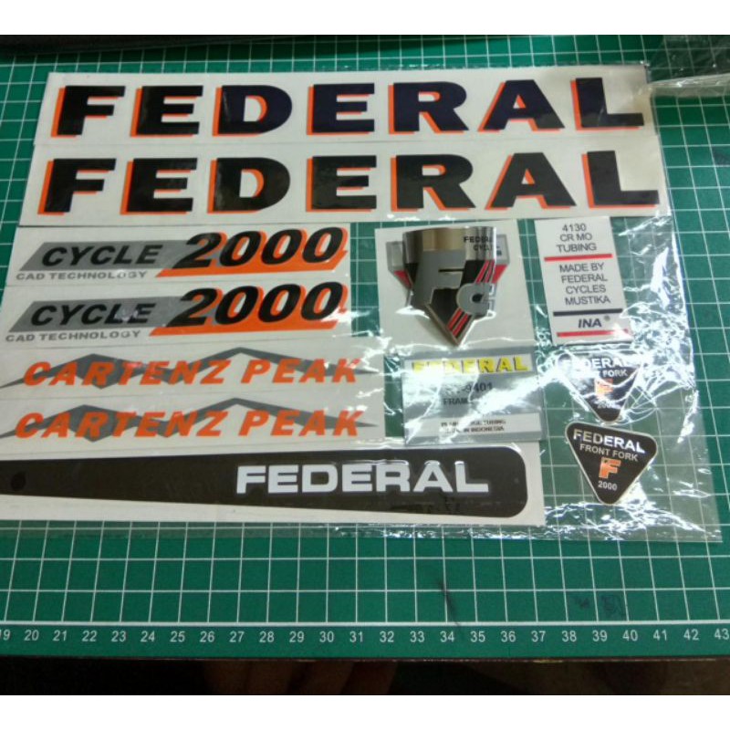 Jual stiker federal Cartenz peak | Shopee Indonesia
