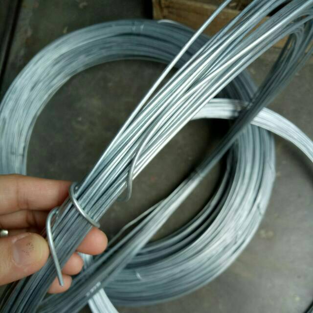 Jual Kawat BWG 14 1KG +/- 32 meter kawat 2mm kawat gantungan kawat jemuran | Shopee Indonesia