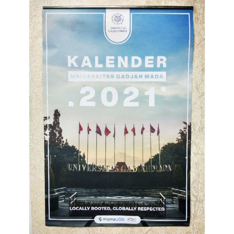 Jual KALENDER DINDING 2021 UGM FULL COLOR | Shopee Indonesia