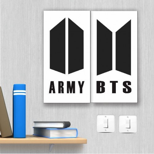 Jual Pajangan Hiasan Dekorasi Wall Dekor DInding Kamar Rumah Poster Bts ...