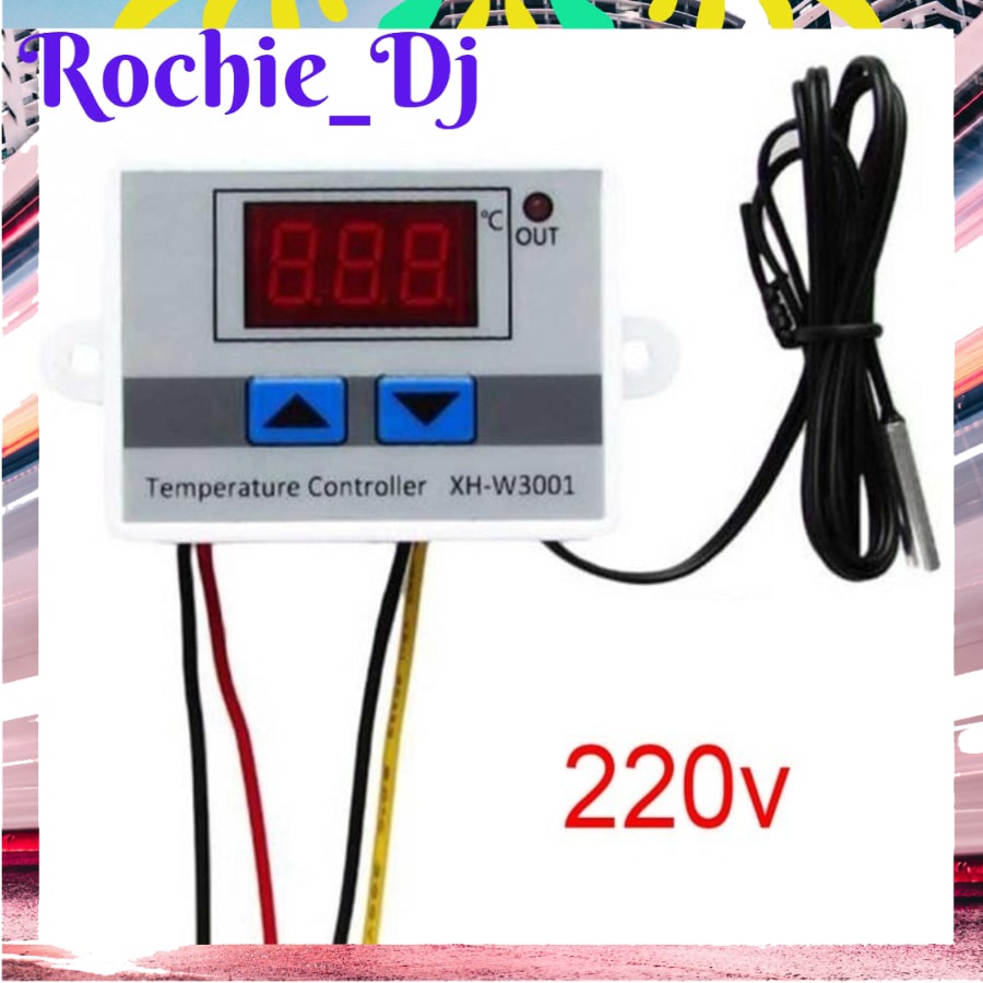 Jual DIGITAL TEMPERATURE CONTROL THERMOSTAT MICROCOMPUTER 220V - XH ...