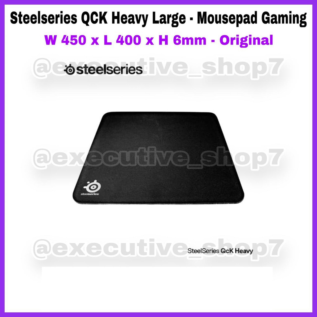 Jual Steelseries Qck Heavy Large - Gaming Mousepad - W 450 x L 400 x H ...
