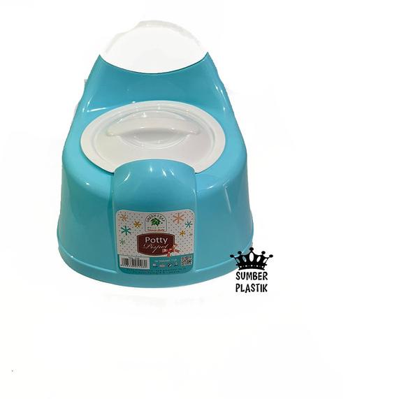 Jual Green Leaf 5108 Pispot Anak Potty Training Portable Trina Closet ...