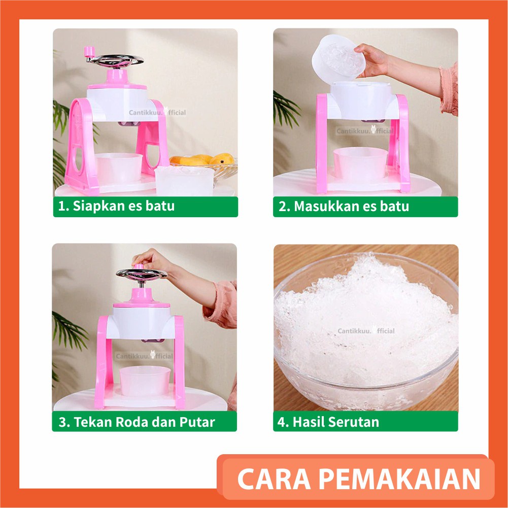 Jual Alat Serut Es batu Ice Shaver Serutan Es Batu Kepal serutan es ...