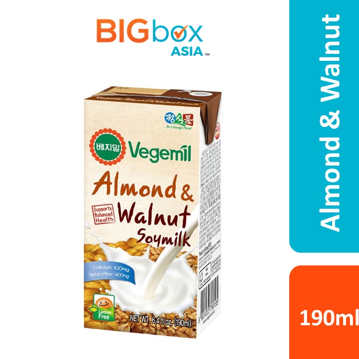 Jual Dr Chungs Food Vegemil Almond & Walnut Soymilk 190ml (EXP: 14 Nov 2022) | Shopee Indonesia