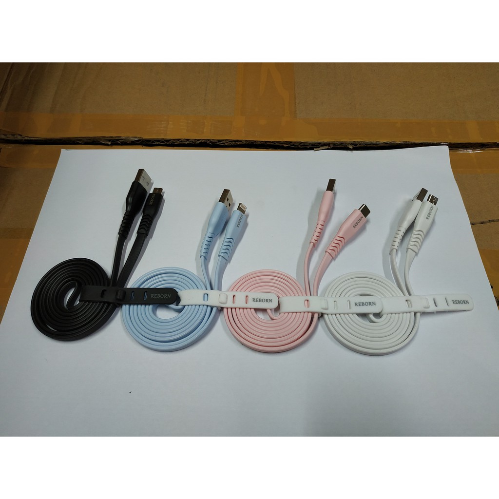 Jual Kabel Data REBORN Type-C Fast Charging 100cm | Shopee Indonesia