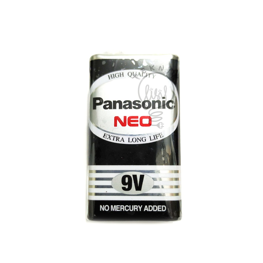 Jual BATERAI 9V KOTAK PANASONIC NEO ORIGINAL 9 VOLT MIC PERSEGI BA03-P003-005-C6AA | Shopee ...