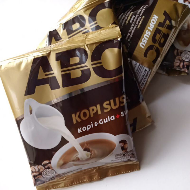 Jual Kopi abc susu renceng isi 10sachet | Shopee Indonesia