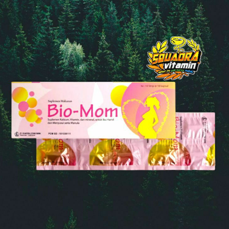 Jual BIO MOM PER STRIP VITAMIN BUMIL | Shopee Indonesia