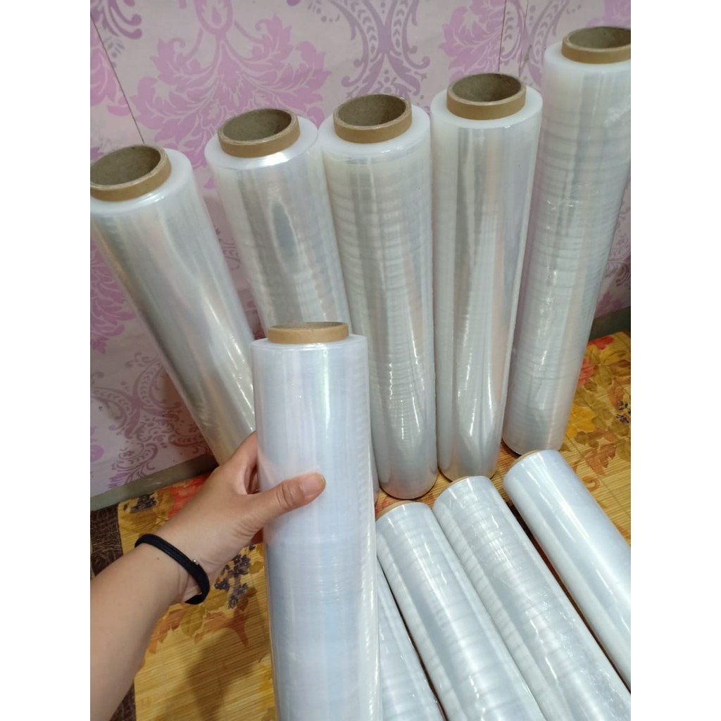 Jual PLASTIK WRAPPING 300M X 50 CM 10 MICRO / PLASTIK WRAPPING /PLASTIK ...