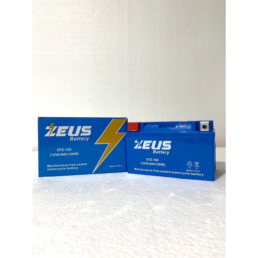 Jual Aki Motor MF ZEUS YAMAHA YZF R6 MT 09 Zeus GTZ10S Aki Kering ...