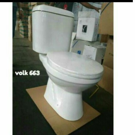 Jual Kloset Duduk Merk Volk 663 | Shopee Indonesia
