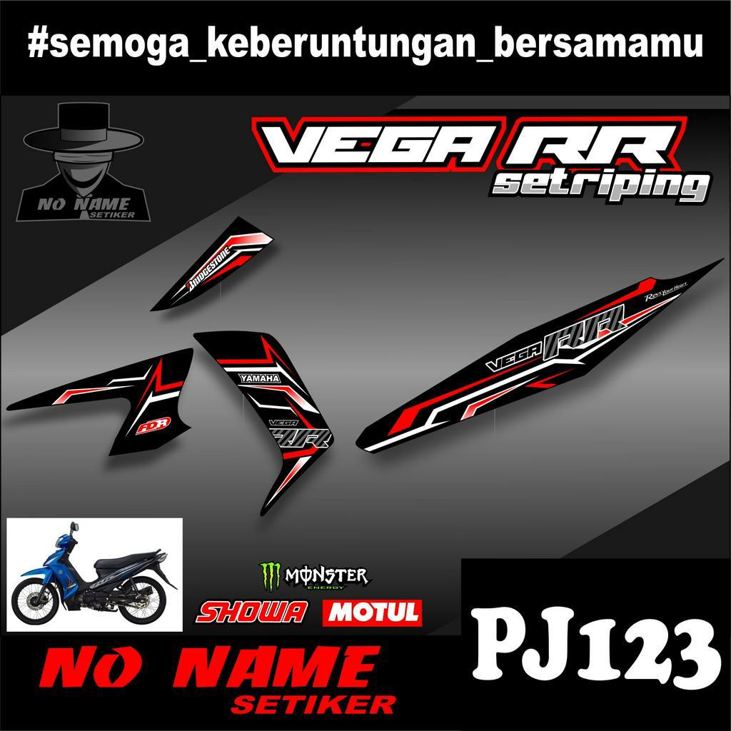 Jual Sticker Striping List Variasi (pj123) Vega RR - Striping Motor ...