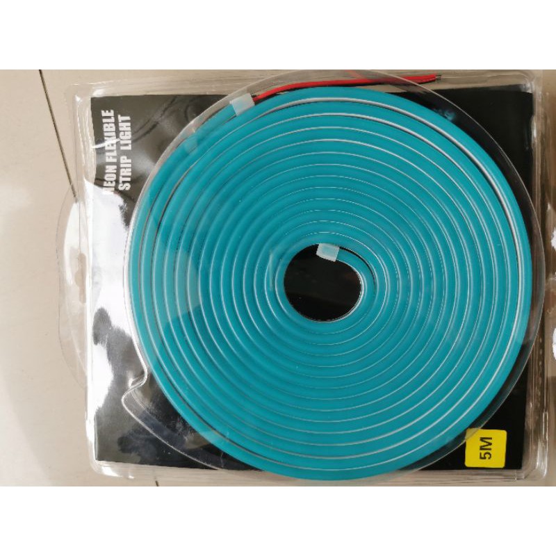 Jual Lampu led neon flex 12v 5m /Led strip flexible 5m dc 12v IP65 waterproof | Shopee Indonesia