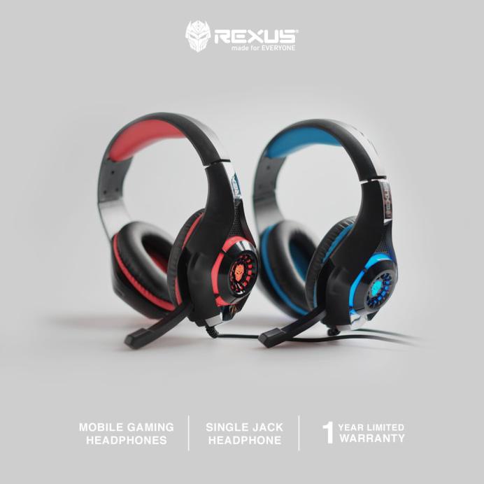 Jual REXUS HEADSET GAMING VONIX F55 - BIRU | Shopee Indonesia