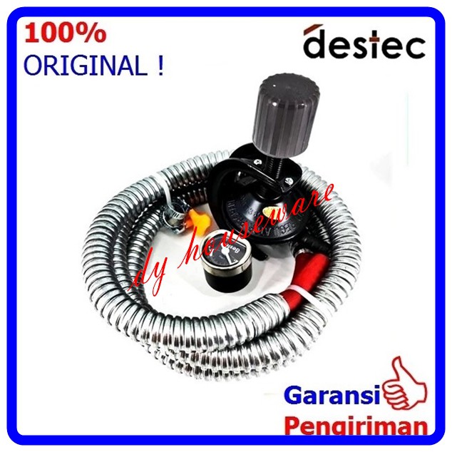 Jual Selang Gas Paket Regulator Dengan Meter Destec | Shopee Indonesia