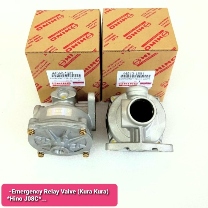 Jual Valve Kura Kura Relay Emergency Valve Rem HINO LOHAN J08C J08E Original | Shopee Indonesia