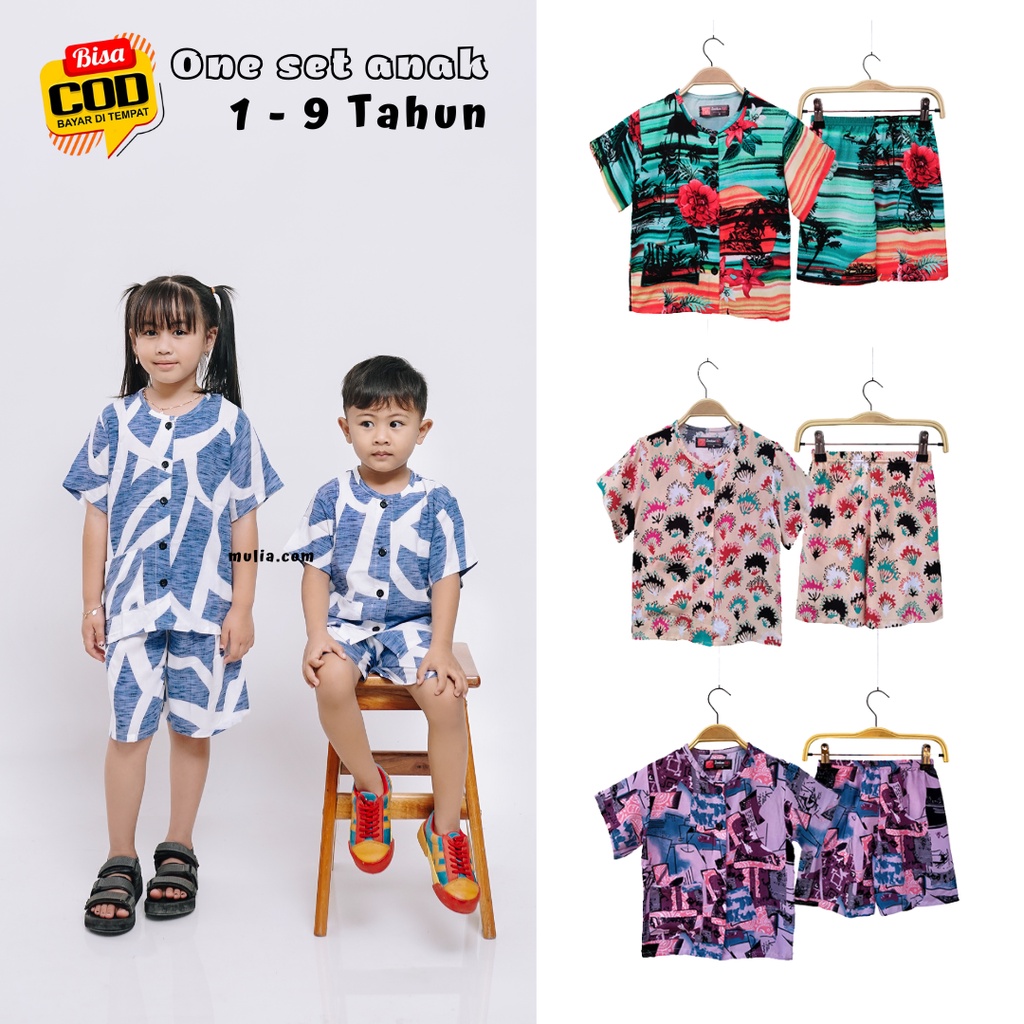 Jual ONE SET ANAK 1-9 TAHUN SETCEL ANAK BAHAN RAYON PREMIUM | Shopee ...
