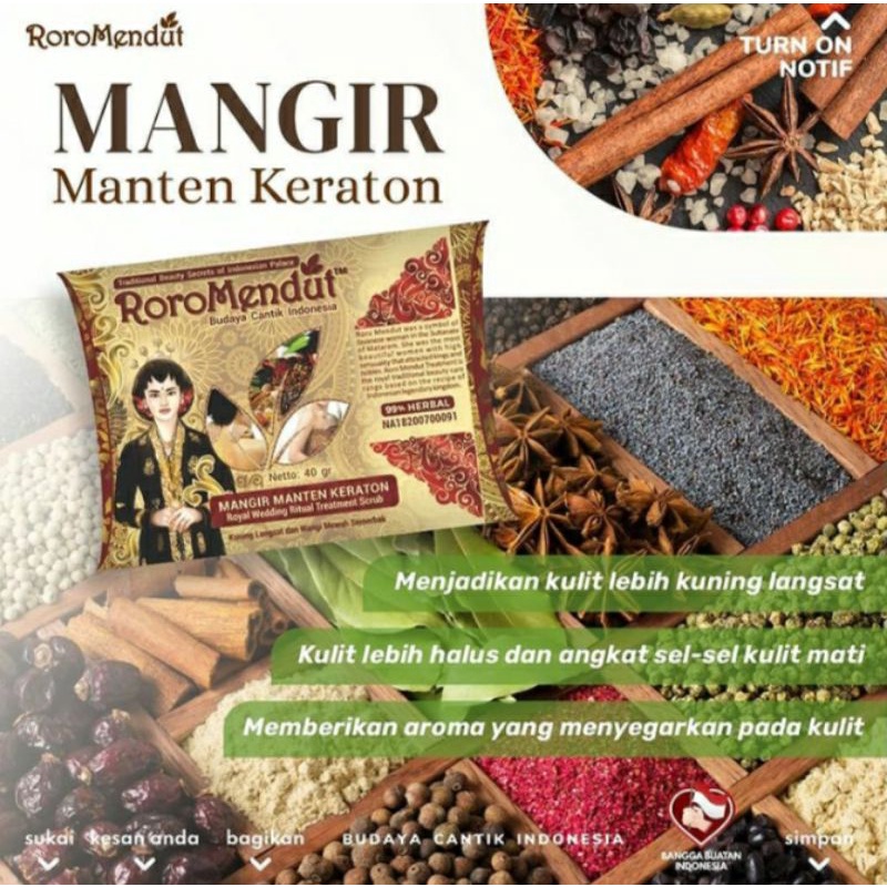Jual MANGIR MANTEN KERATON RORO MENDUT | Shopee Indonesia