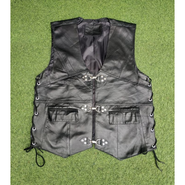 Jual Rompi kulit asli bikers/touring motor recondisi | Shopee Indonesia