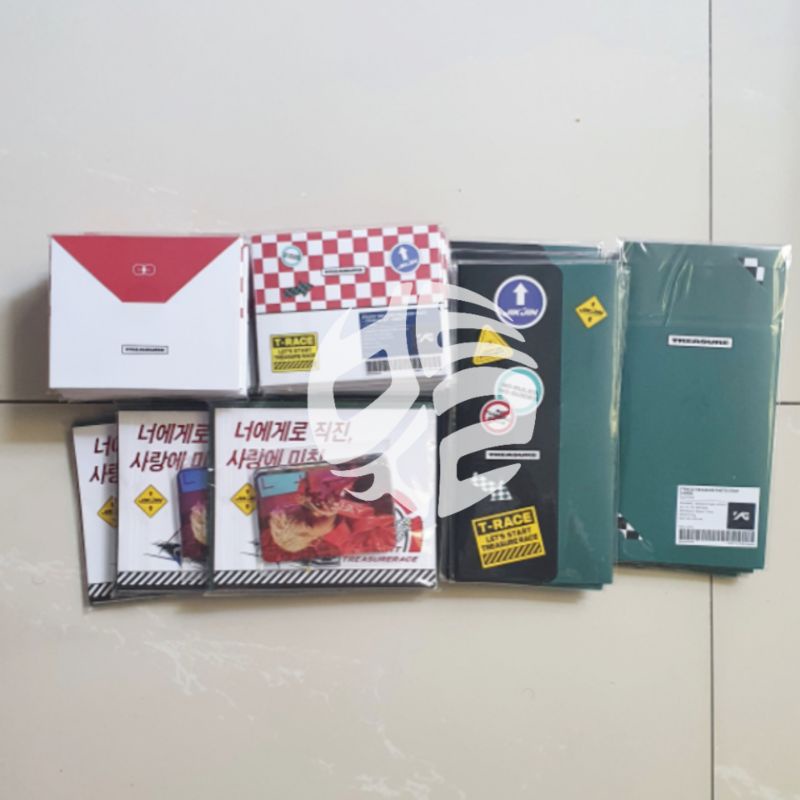 Jual [READY] Treasure Trace MD Merch Polaroid Photo Sticker Set, Photo ...