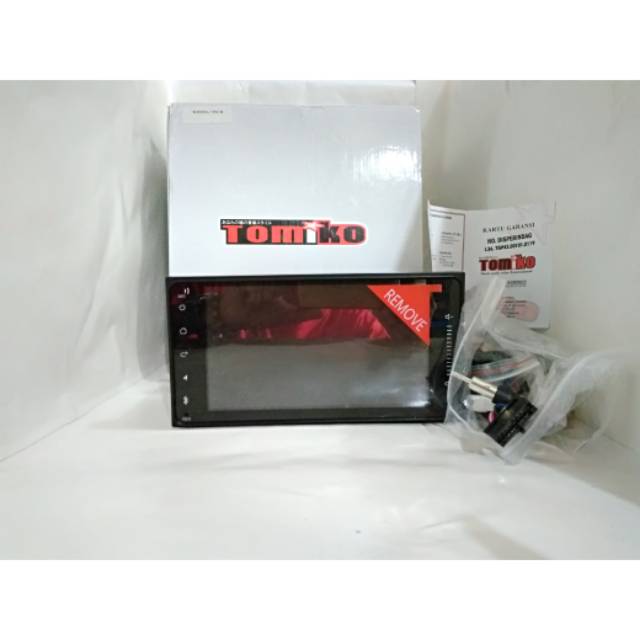 Jual HEAD UNIT TOMIKO OEM TOYOTA 7 INCH ORIGINAL for INNOVA & FORTUNER ...