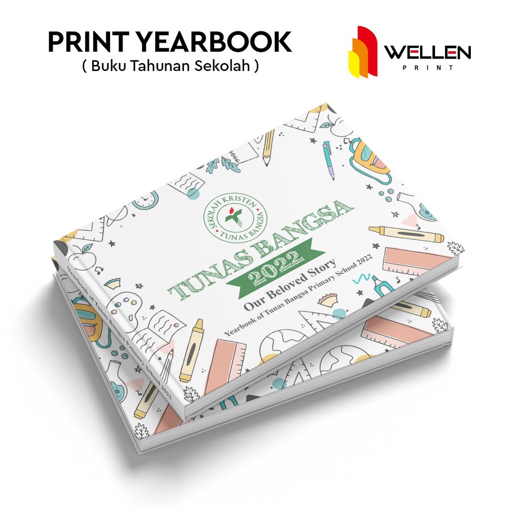 Jual WELLEN PRINT - Cetak Buku Tahunan Sekolah / Print Year Book Hard ...