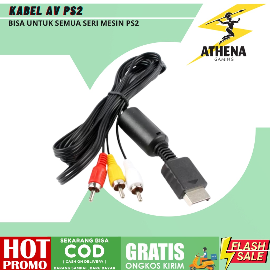 Jual Kabel AV PS2 dan PS3 Original | Shopee Indonesia